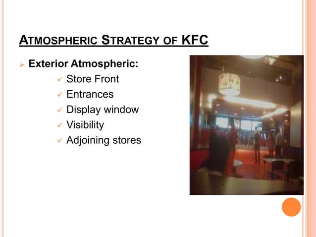 Study the retail atmospherics and store layout of | PPTX