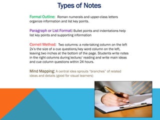 Study Tips to Succeed | PPT