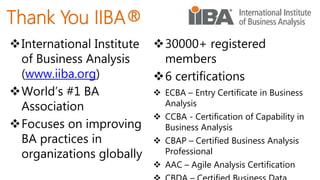 Study tips you need for your iiba certification exam | PPTX