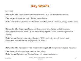 Study title, abstract, key words | PPTX