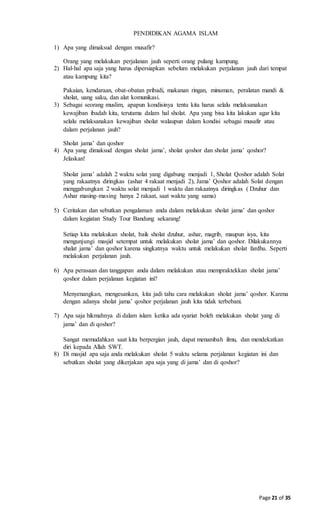 Study tour bandung | PDF