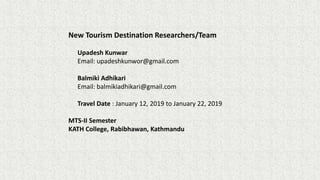 Prospective for Tourism Development in Phulkharka, JangaJamuna-05 ...