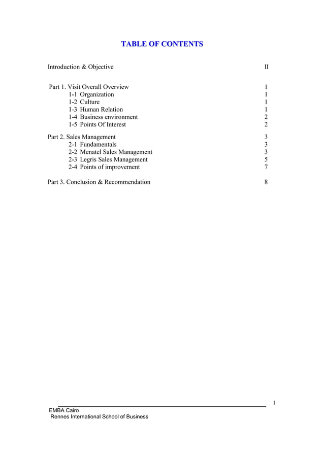 Study tour report | PDF | Business Administration | Business