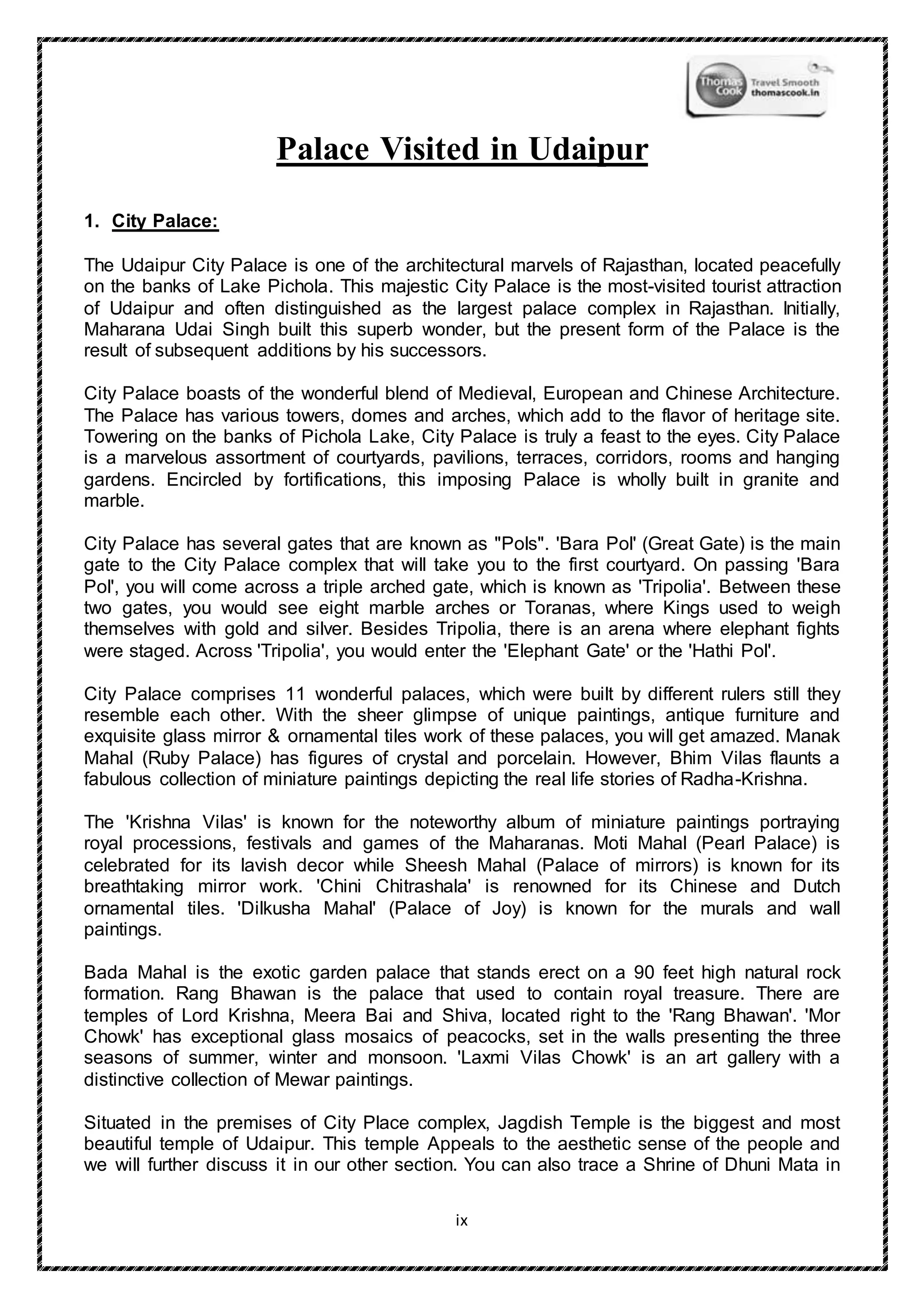 Study tour report | DOCX