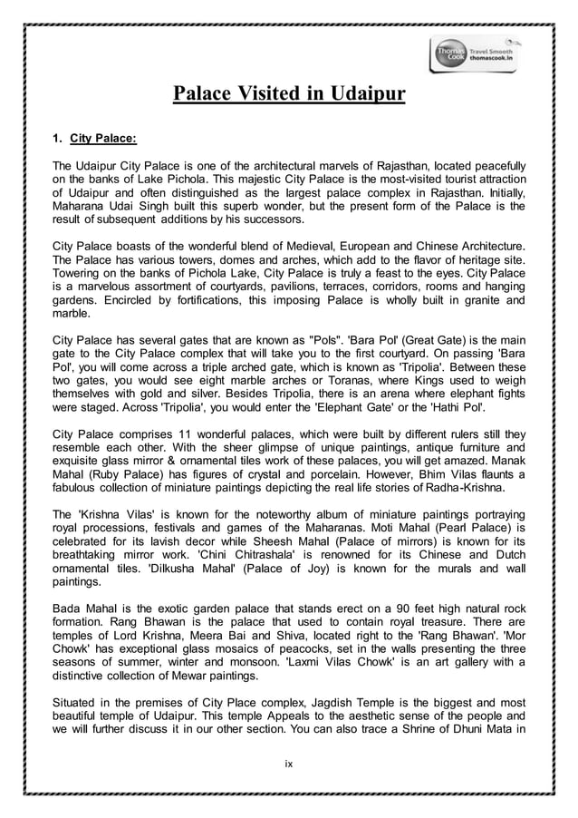 Study tour report | DOCX