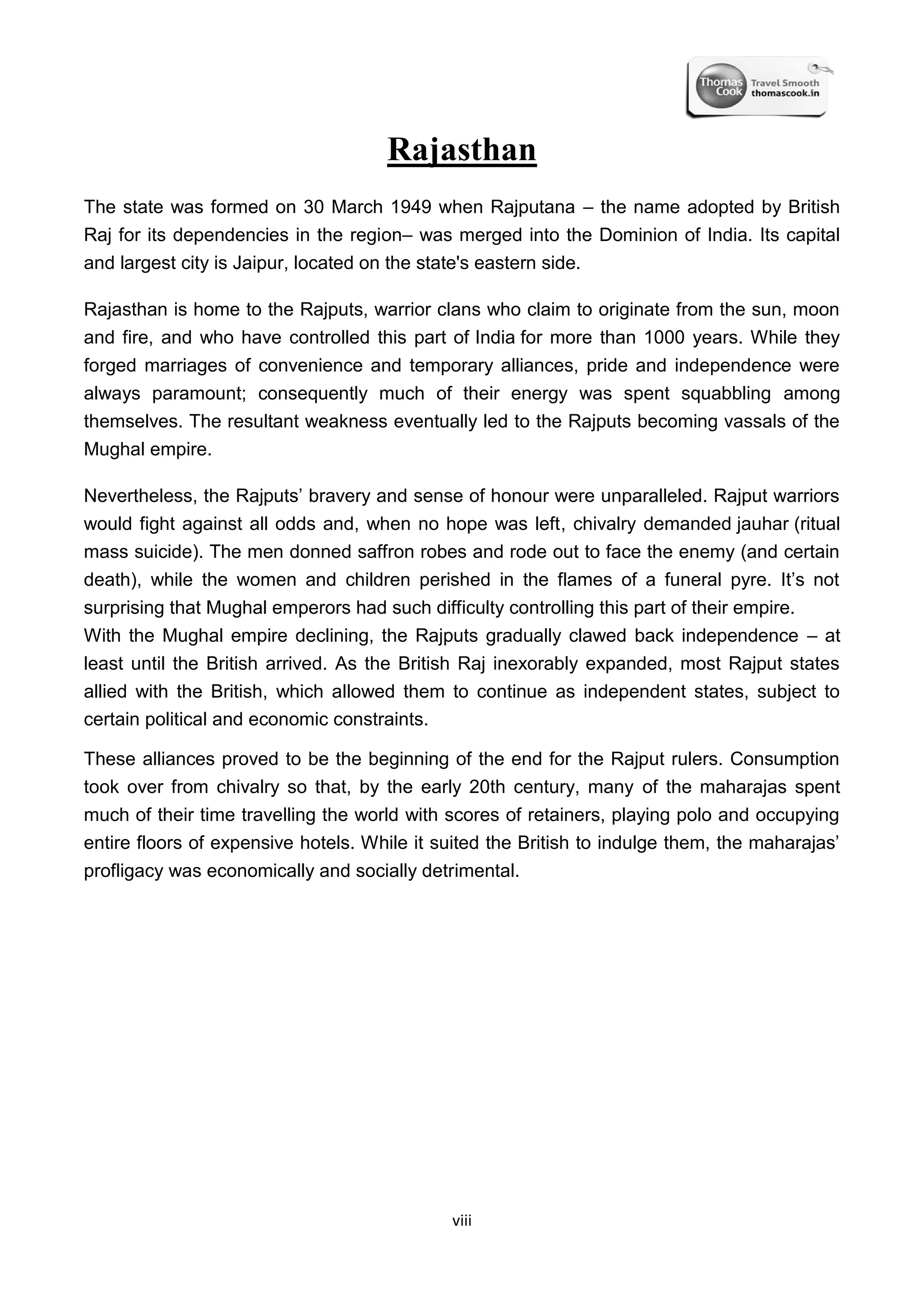 Study tour report_rajasthan | PDF