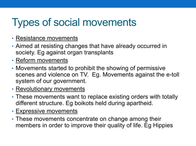 social movement | PPT