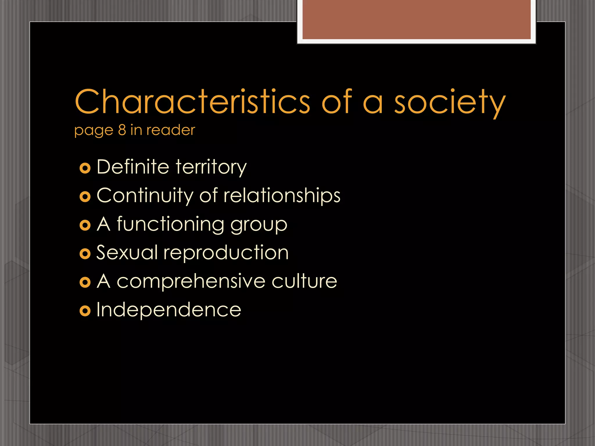 Study unit 2 sociological concepts | PPTX