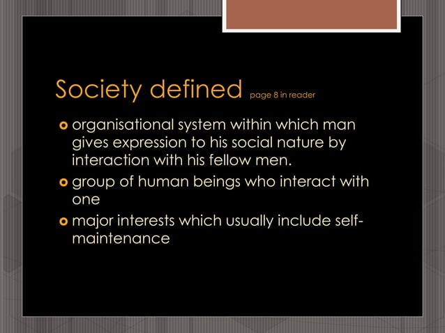 Study unit 2 sociological concepts | PPTX