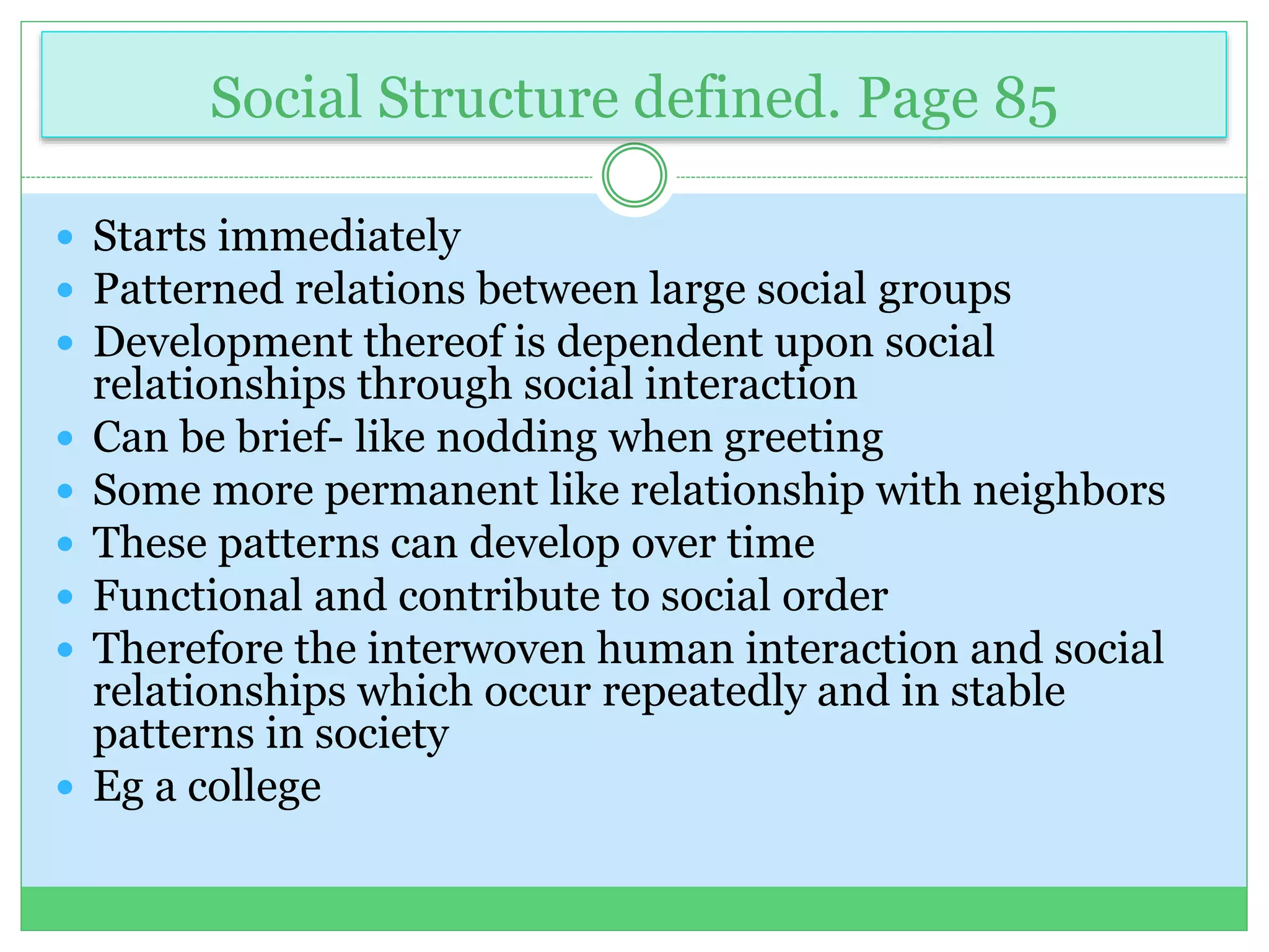 Social structure | PPT