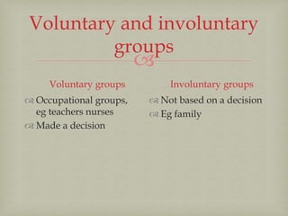 Social groups | PPTX | Dating | Family and Relationships