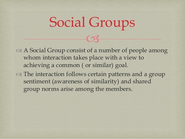 Social Groups social-groups