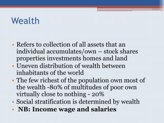 Social stratification | PPT