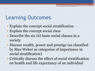 Social stratification | PPT