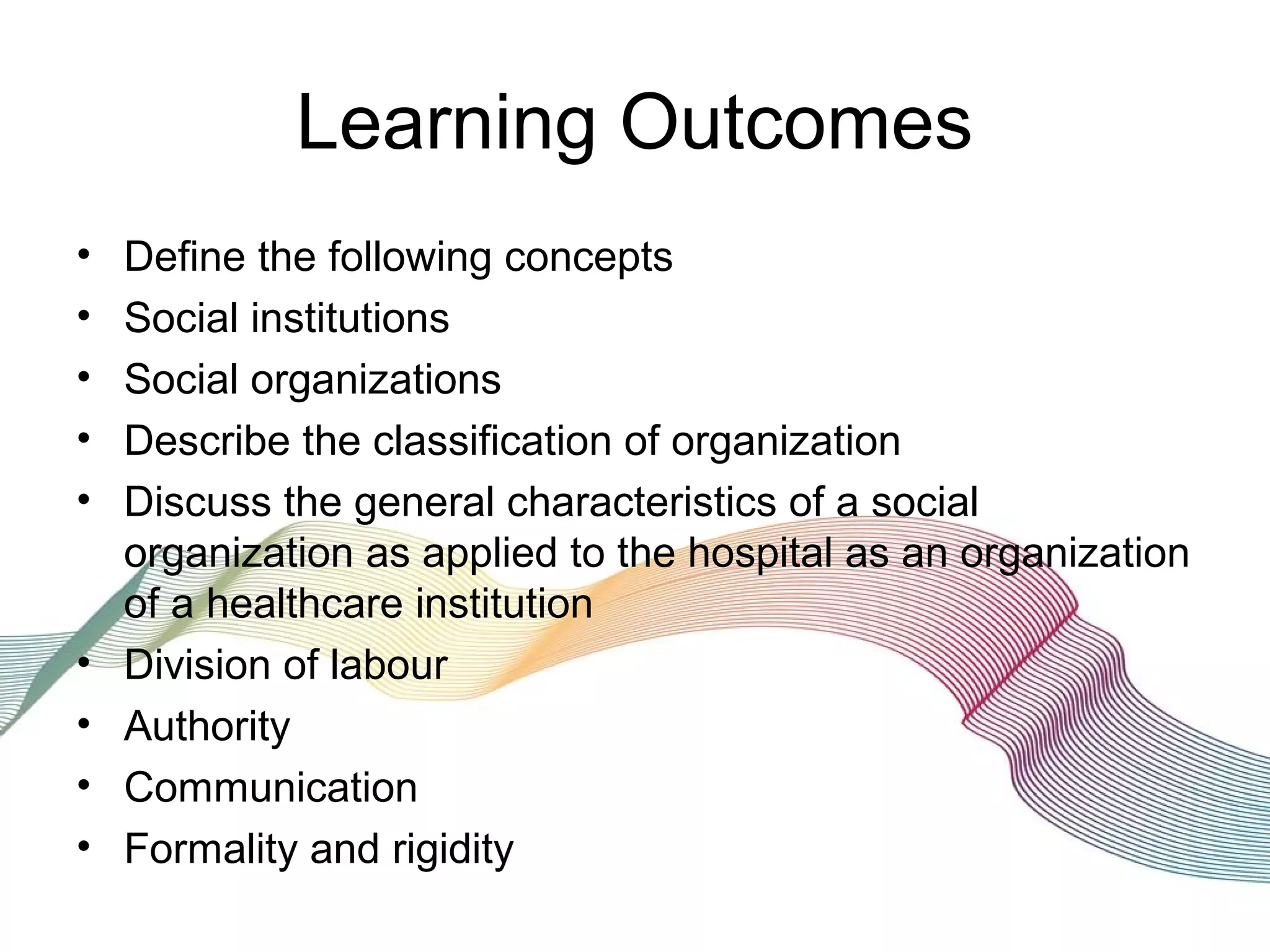 Social Institutions | PPT