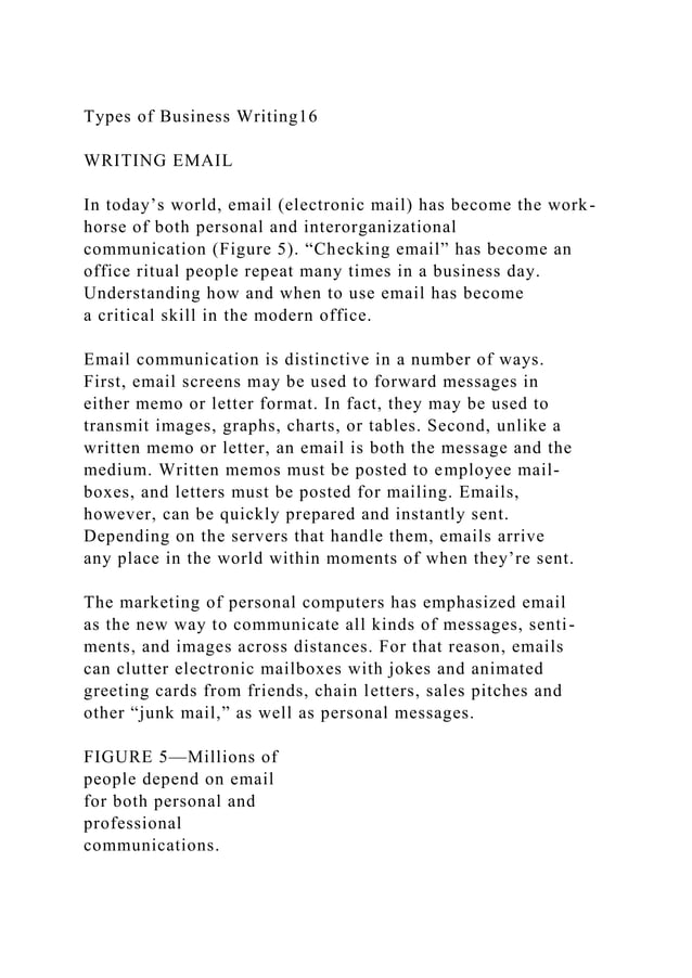 Study UnitTypes of BusinessWritingNo matter what.docx