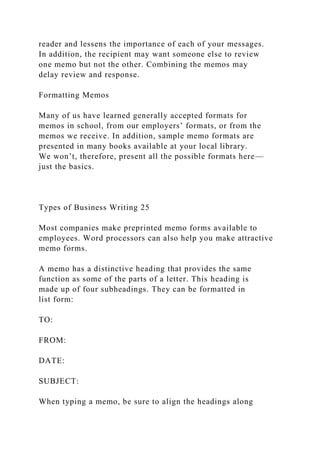 Study UnitTypes of BusinessWritingNo matter what.docx