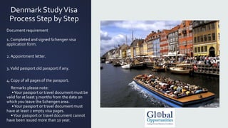 Study Visa in Denmark | PPTX