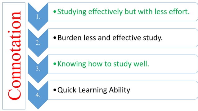 Study Less study smart | PPT