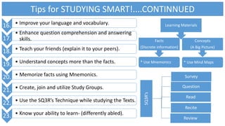 Study Less study smart | PPTX