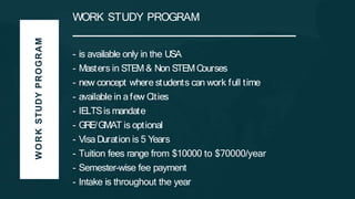 Study Work Program Abroad PPT | PPT