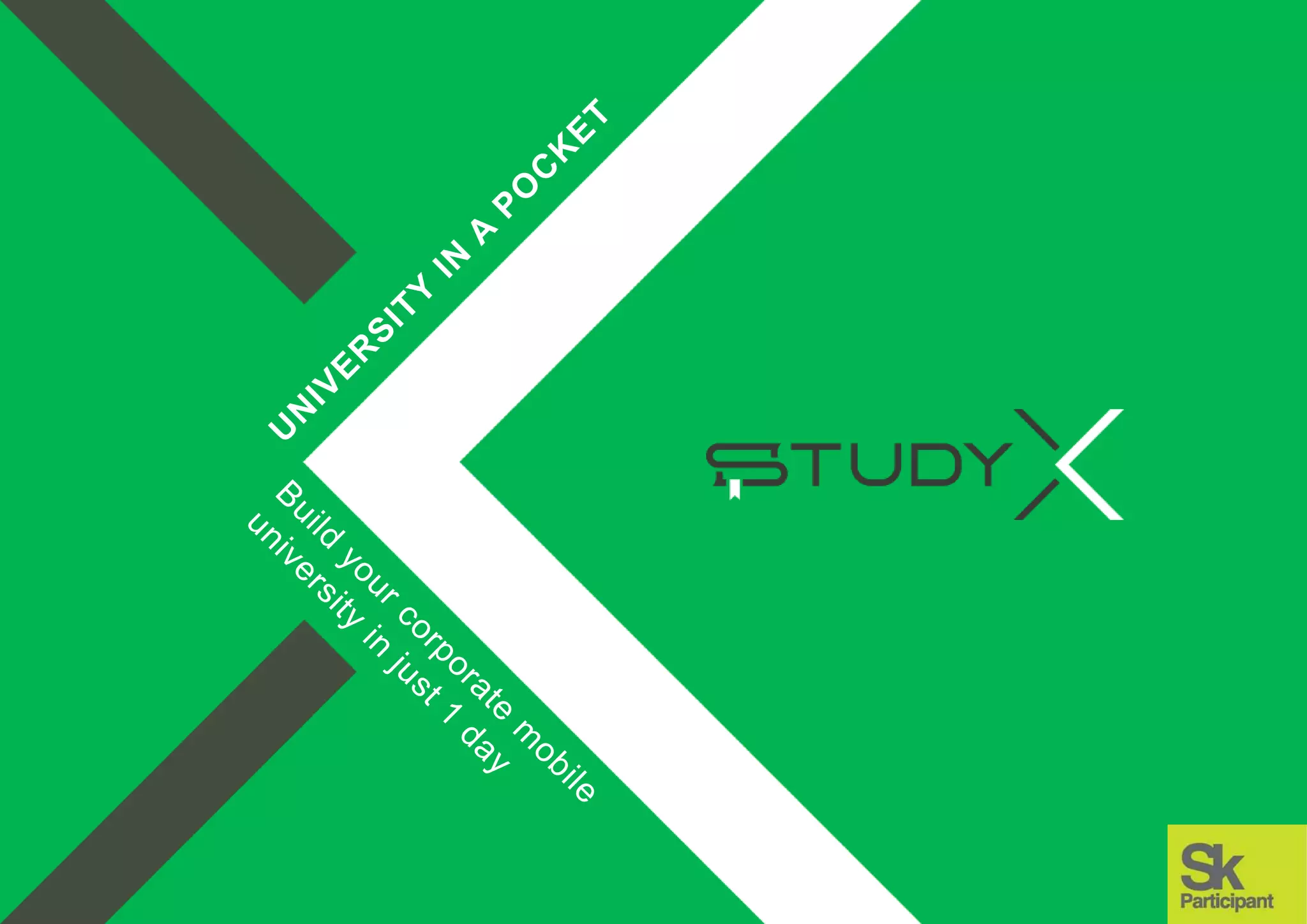 Studyx corporate mobile university | PPT
