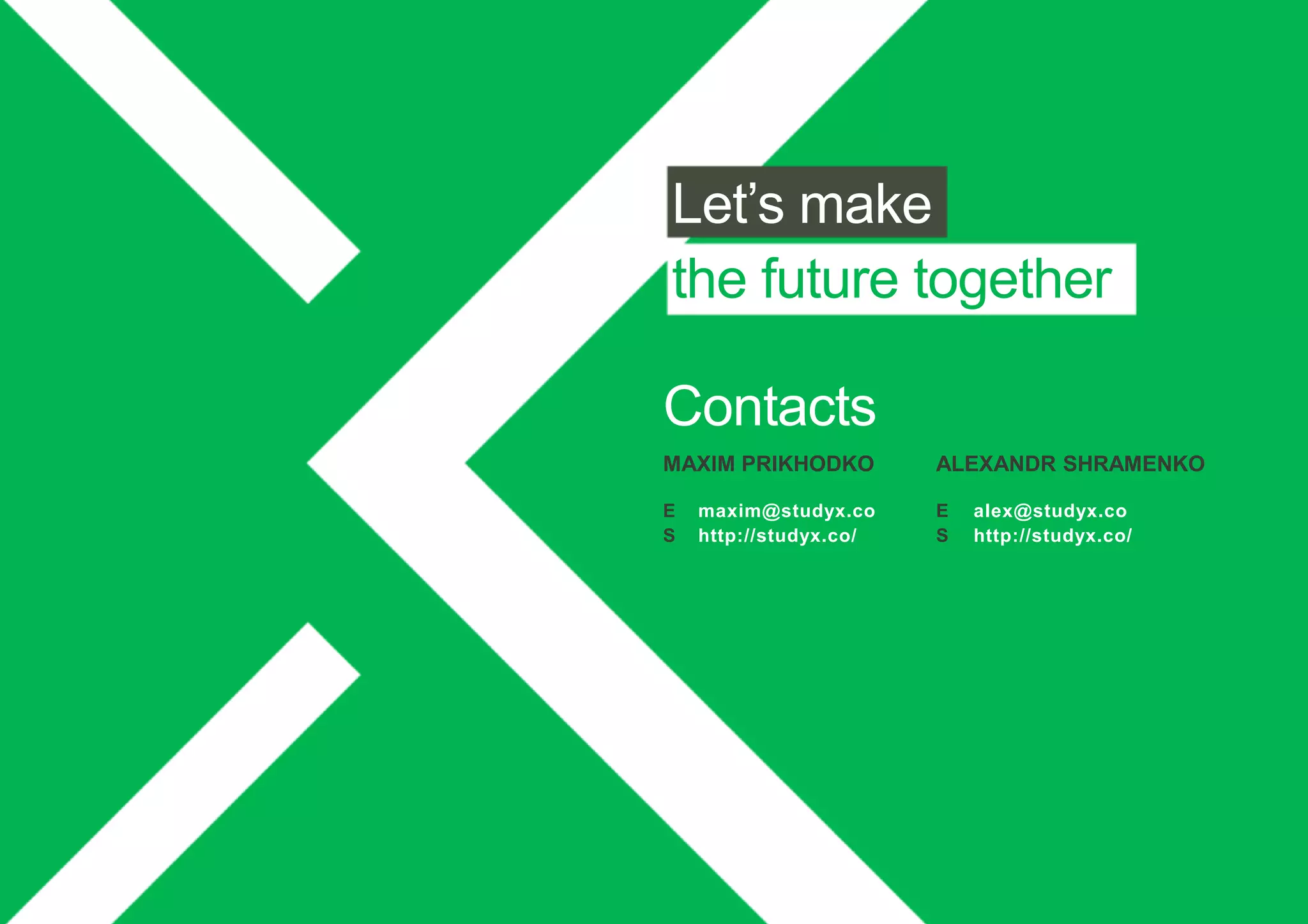 Studyx corporate mobile university | PPT