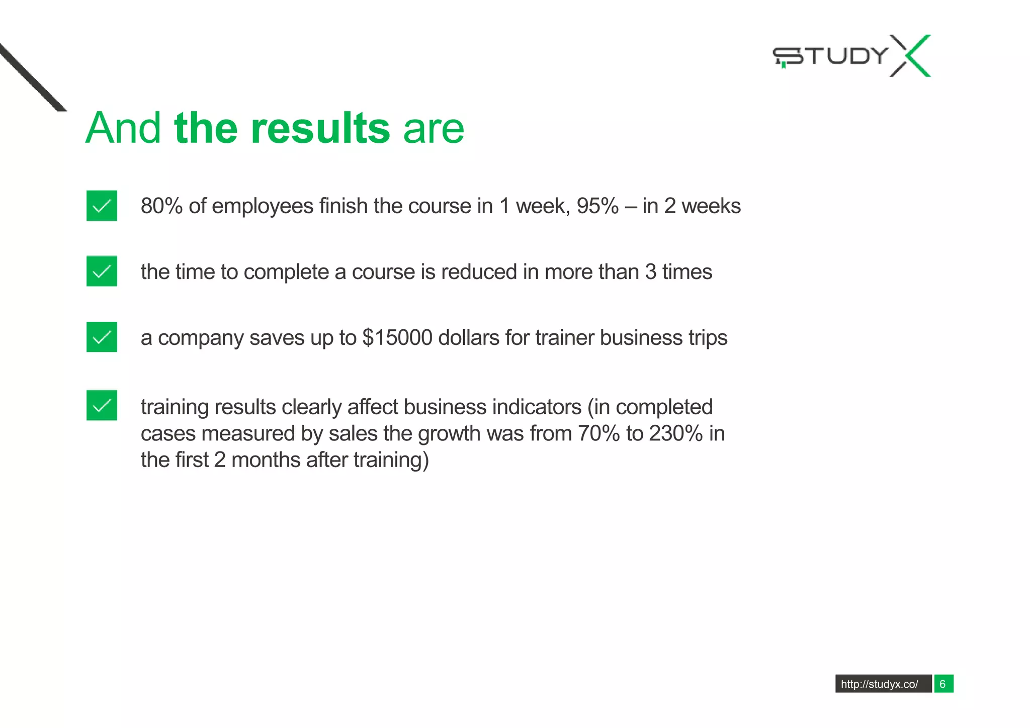 Studyx corporate mobile university | PPT