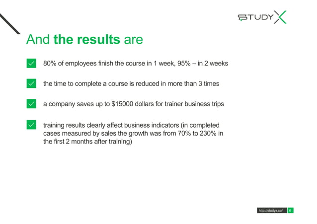 Studyx corporate mobile university | PPT