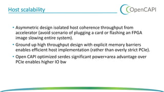 Open CAPI, A New Standard for High Performance Attachment of Memory ...