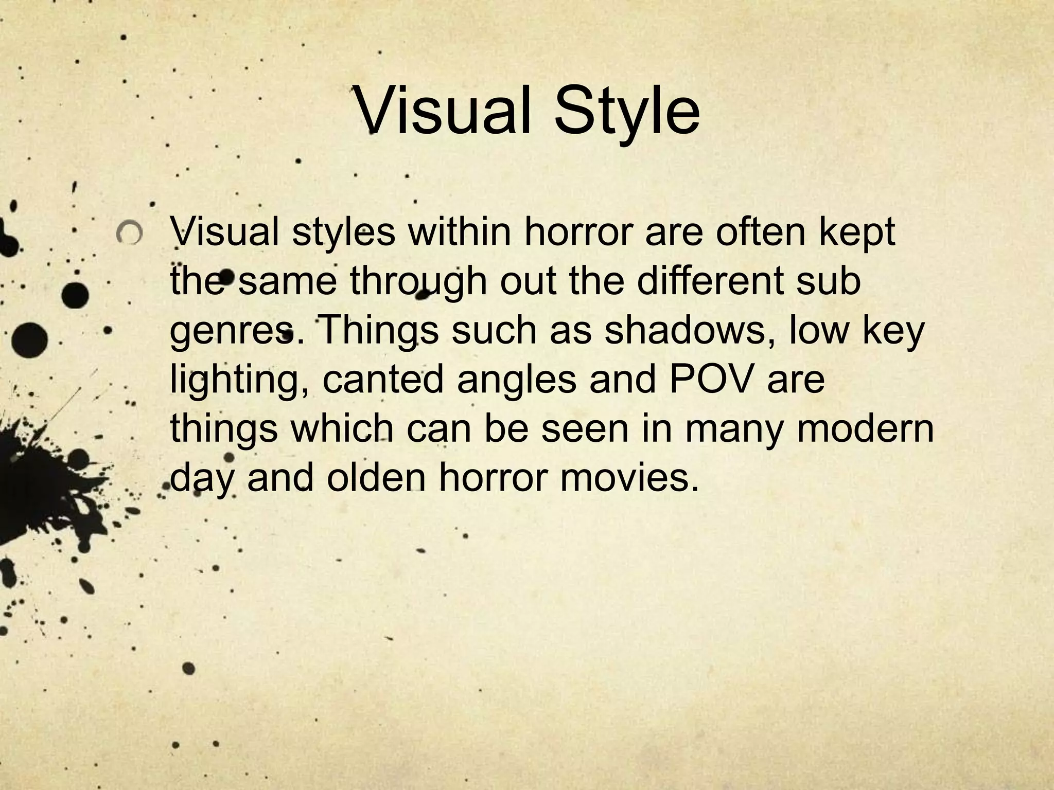 Horror Presentation | PPTX