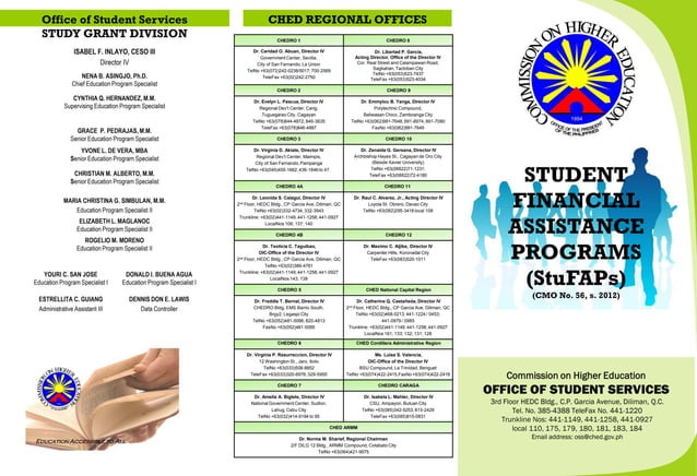 Stu fap brochure | PDF | Student Financial Aid | Financial Assistance