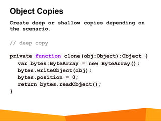 Stuff you didn't know about action script | PPT