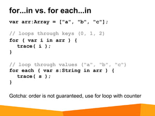 Stuff you didn't know about action script | PPT