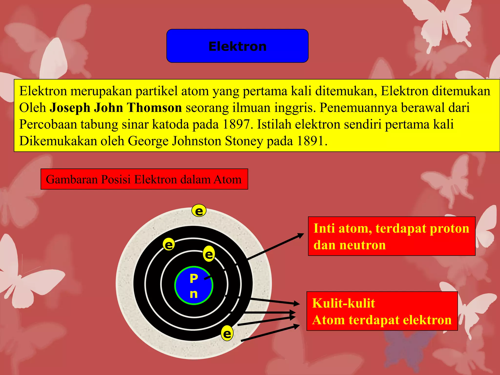 Stuktur atom kelas x | PPTX