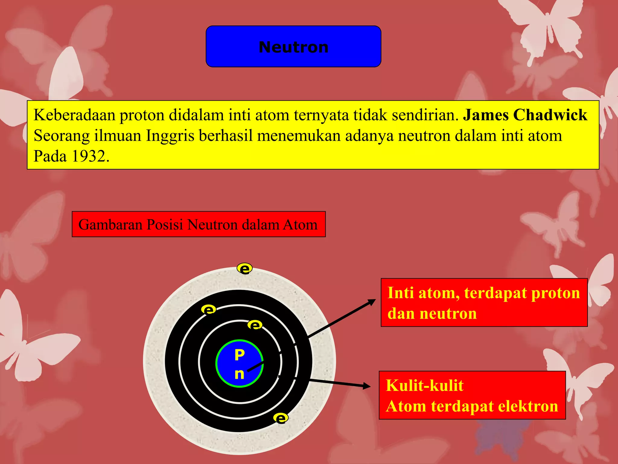 Stuktur atom kelas x | PPTX