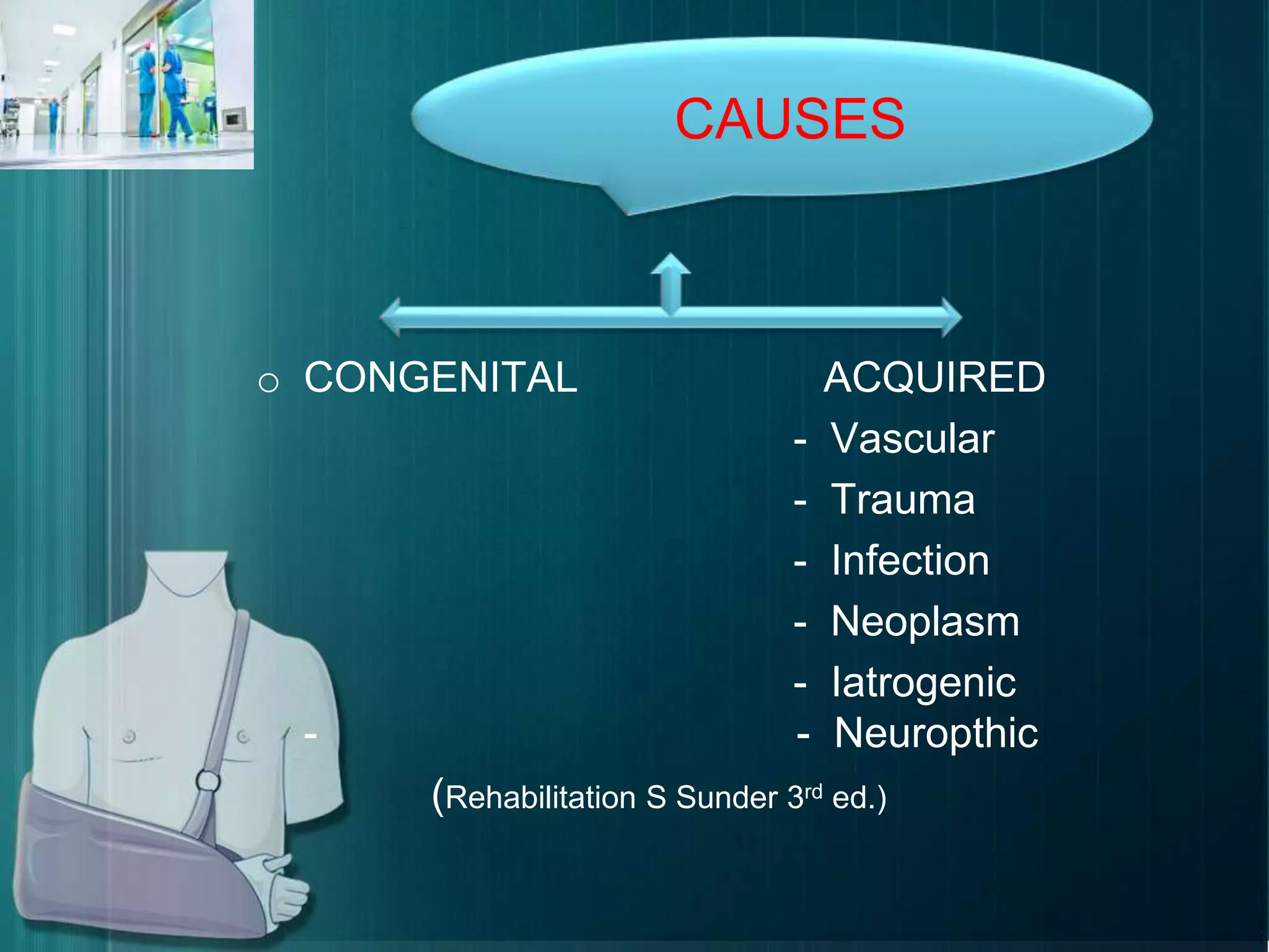 Amputation,Stump care, phantom limb pain and gait training in lower ...