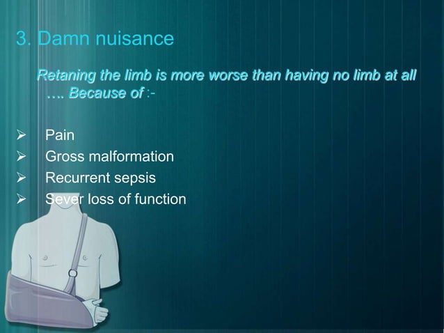 Amputation,Stump care, phantom limb pain and gait training in lower ...