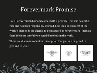 Stunning collection of Forevermark | PPT