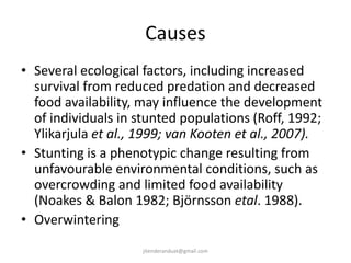 Stunted seed production & culture practices | PPTX