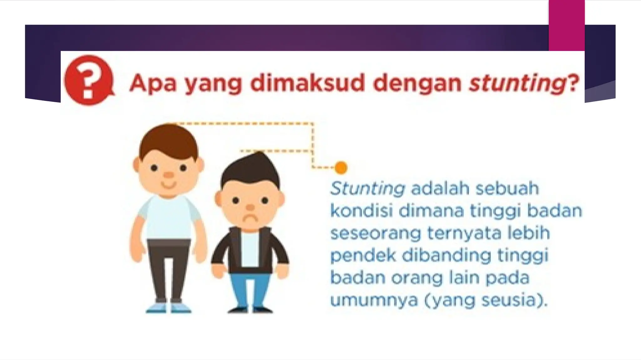 materi tentang stunting kesehatan pada anak | PPT