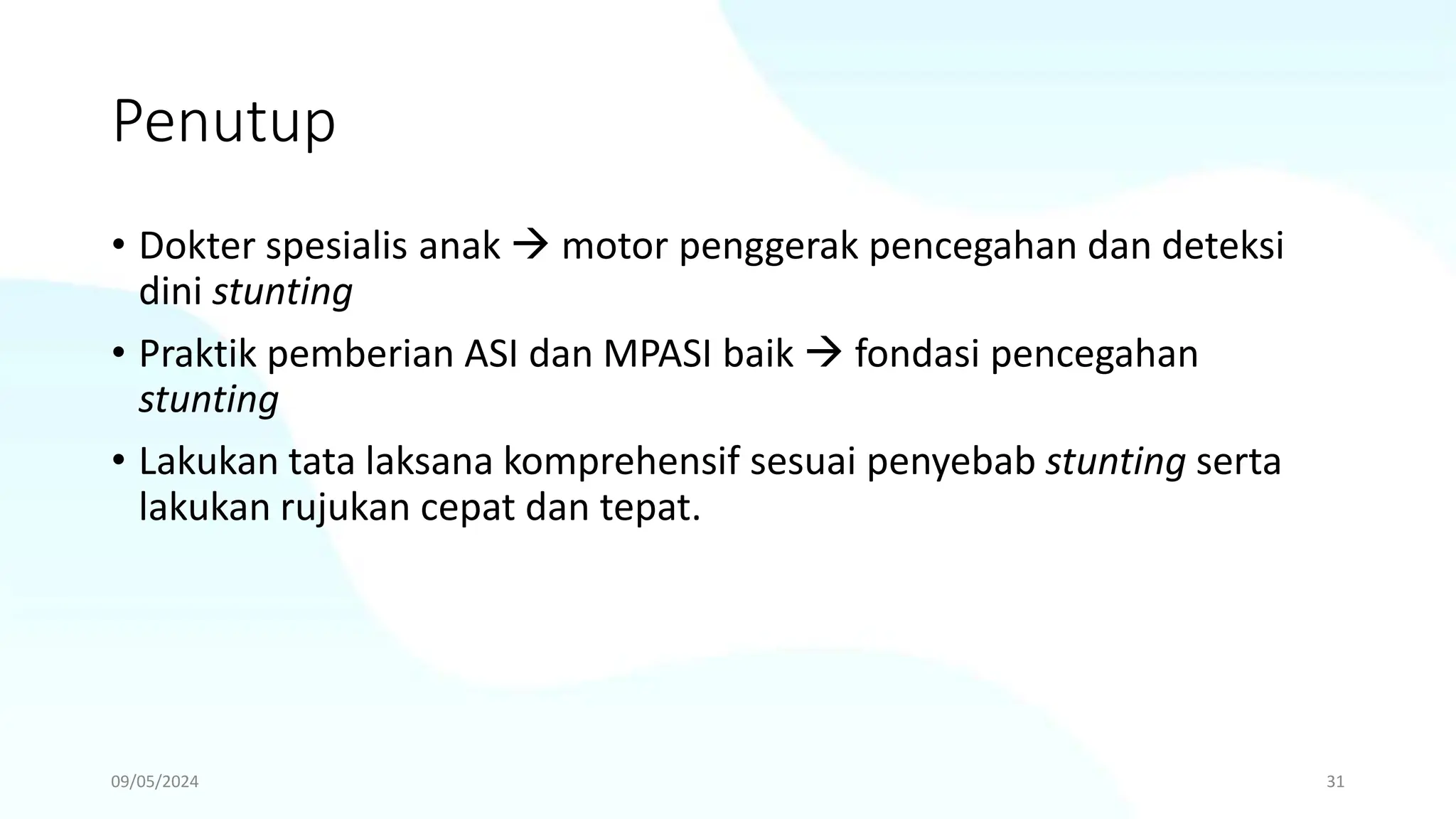 Stunting slideshare information final match | PPT