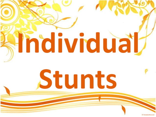 Stunts | PPTX