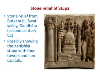 Stupas of gurjar emperor kanishka kushana | PPTX