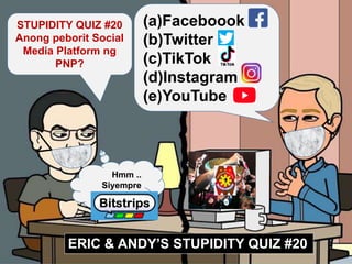 Stupidity Quiz Week#4 | PPT