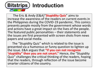 Stupidity Quiz Week#4 | PPT