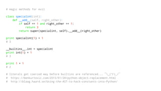 Stupid Awesome Python Tricks | PDF