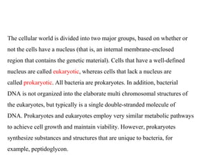 sturcture of bacteria lecture 3[1].pptx | Biological Sciences | Science