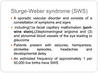 Weber Syndrome Symptoms