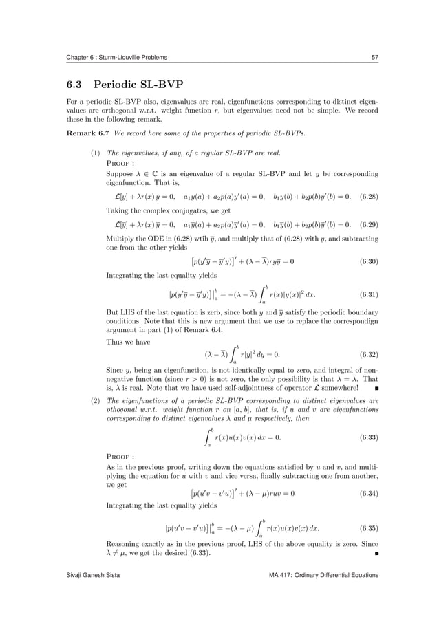 Sturm liouville problems6 | PDF | Physics | Science